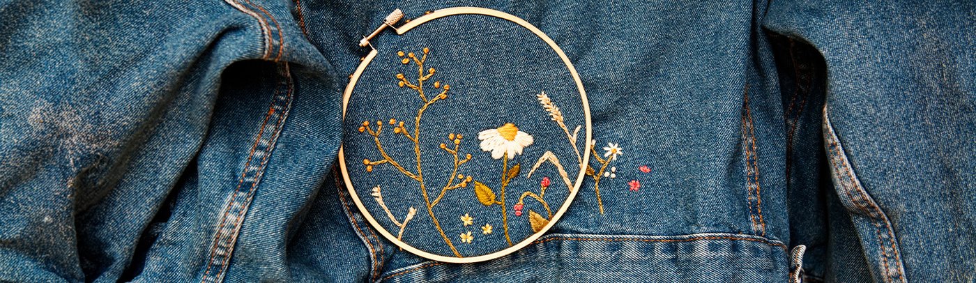 Broderie sur textile personnalisable - Customisation textile - Mercerie ...