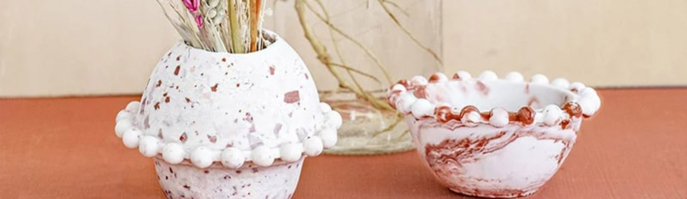 La jesmonite : inspirations et conseils d'utilisation