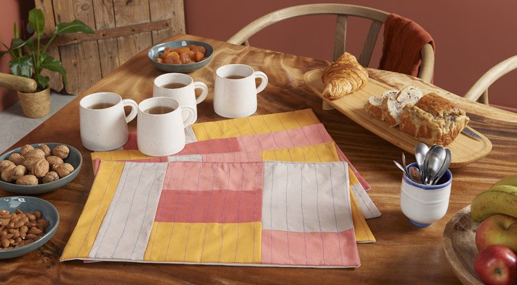Tuto set de table patchwork avec Singer et Domotex | Cultura
