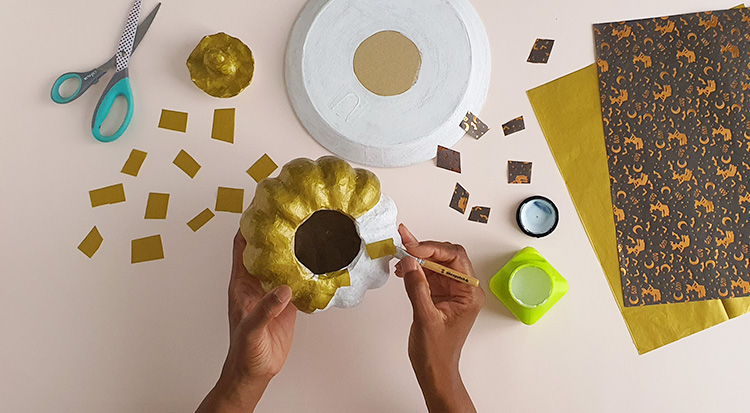 Tuto Nature morte Halloween avec Décopatch | Cultura