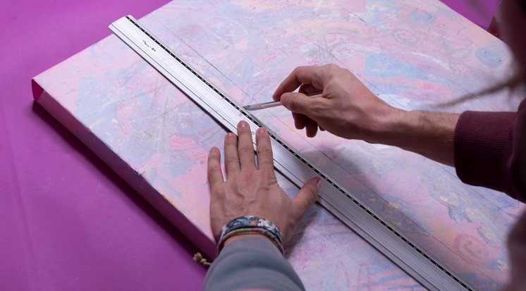 Tuto peinture acrylique sur toile « La Joie Éclatée » par BrunoGraffer ...