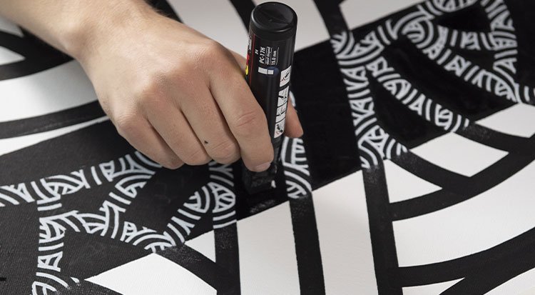 Tuto toile de Jordane Saget avec Posca | Cultura