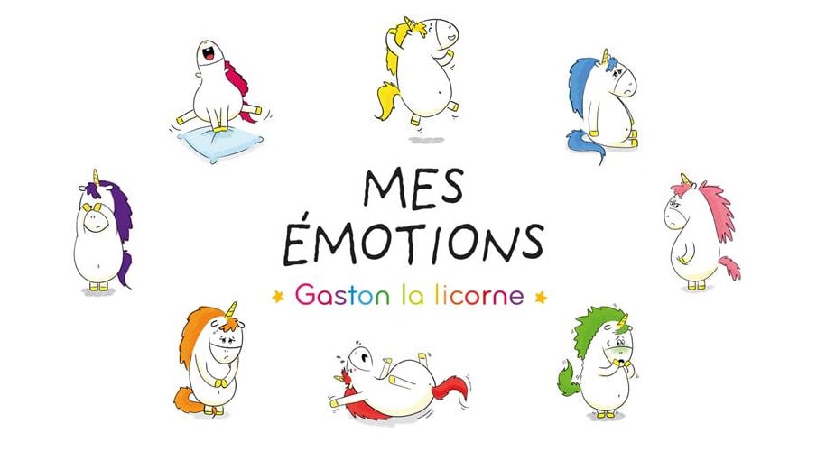 Gaston la licorne : le héros pour apprendre à gérer ses émotions