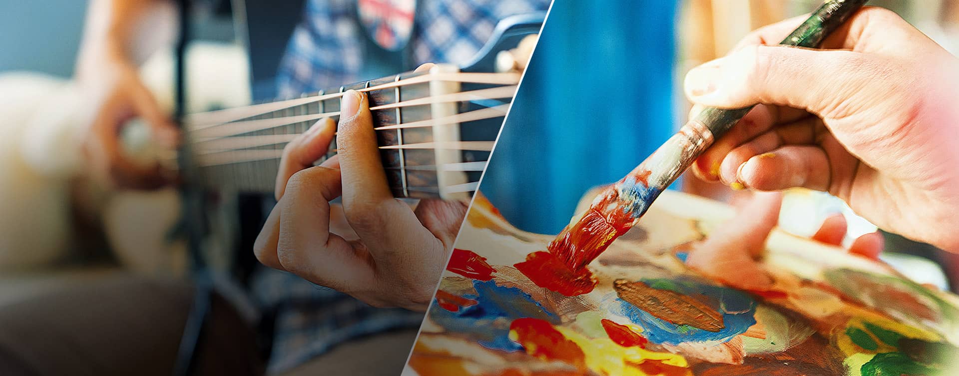 Cours créatifs et de musique dans les ateliers Cultura